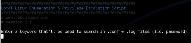 Linenum Scripted Local Linux Enumeration And Privilege Escalation Checks