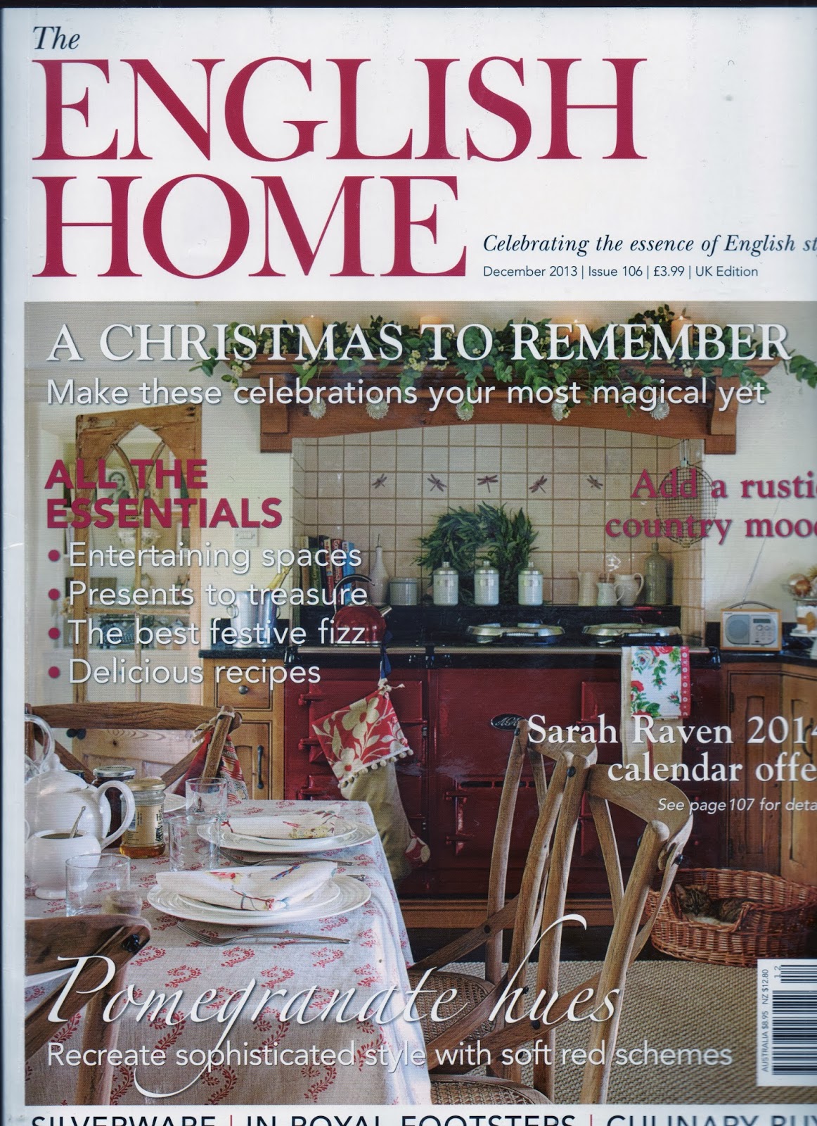 Jo Sheldrake Photography, Somerset: English Home Magazine Christmas ...