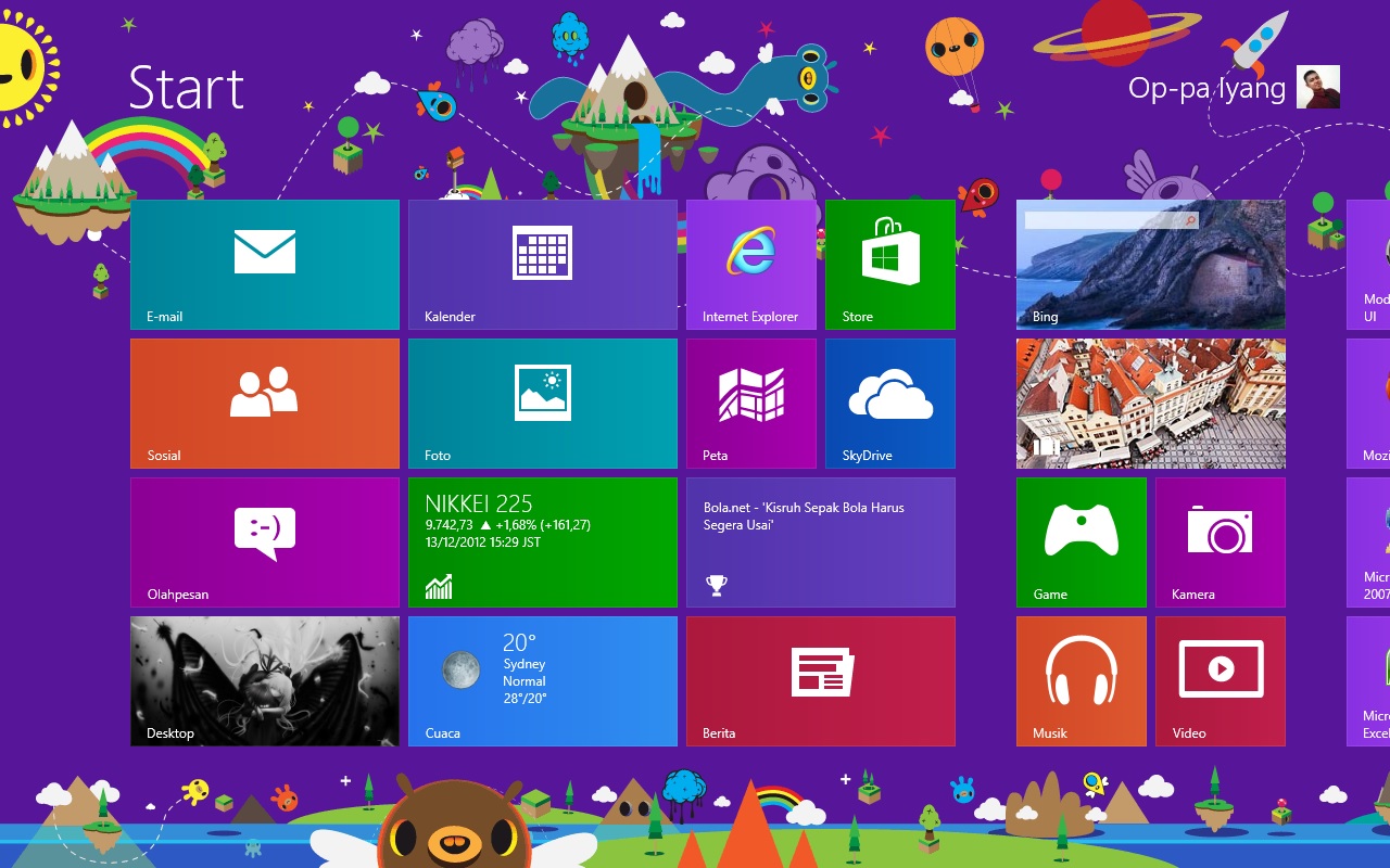Op-pa Iyang: Mengenal Windows 8 dan Kelebihannya