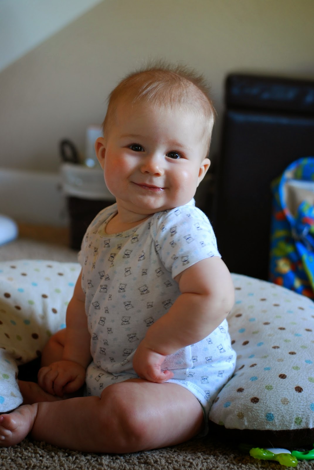 Mandy and Chris: Most Photogenic Baby