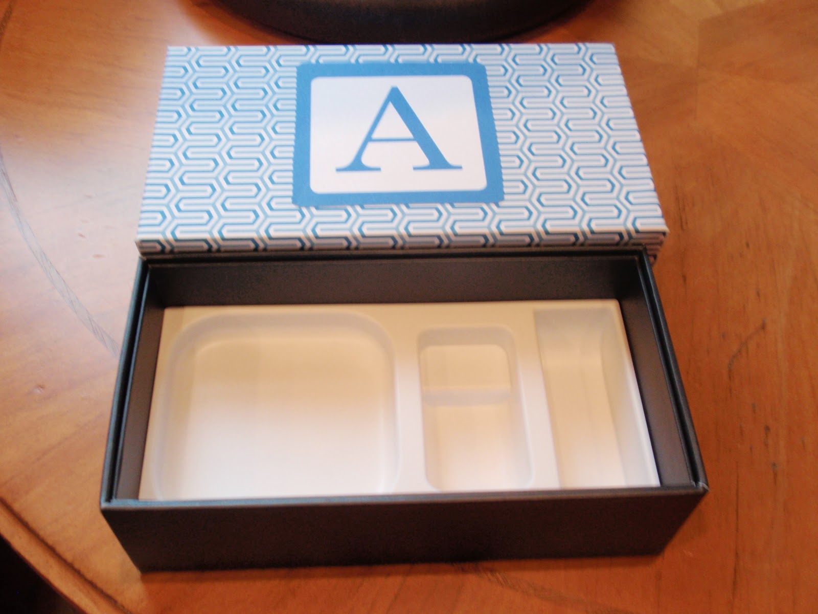 DIY by Design: iPhone Box Turned Monogrammed Jewelry Box