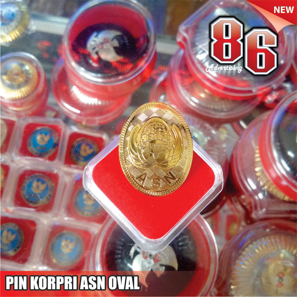 PIN KORPRI ASN OVAL ~ Grand konveksi 86