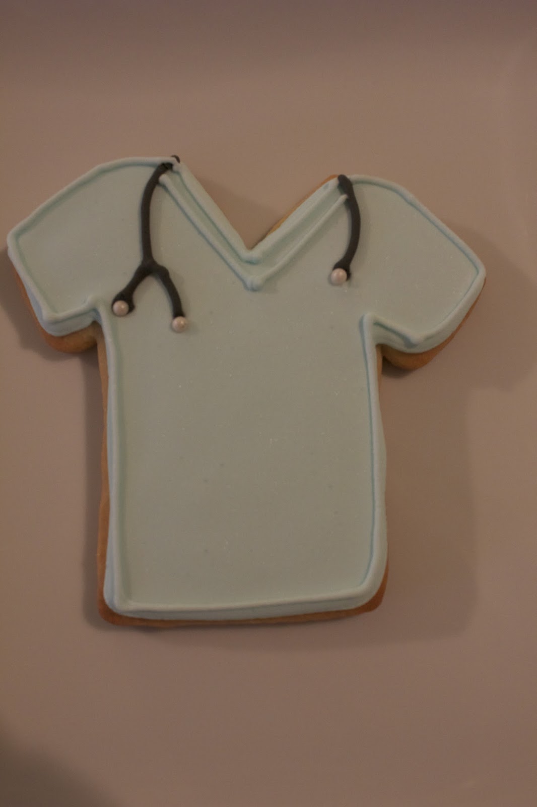 Cherry Blossom Crafting: Nurse Scrub Cookies