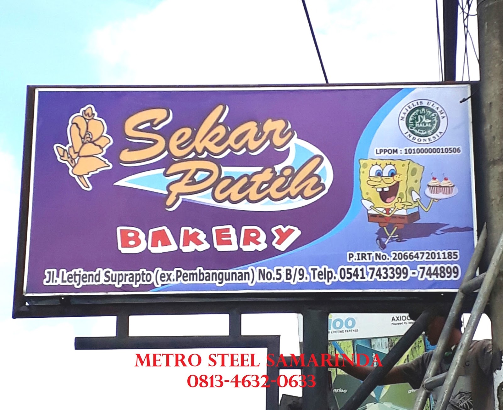 Metro Steel: PAPAN NAMA/NEON BOX