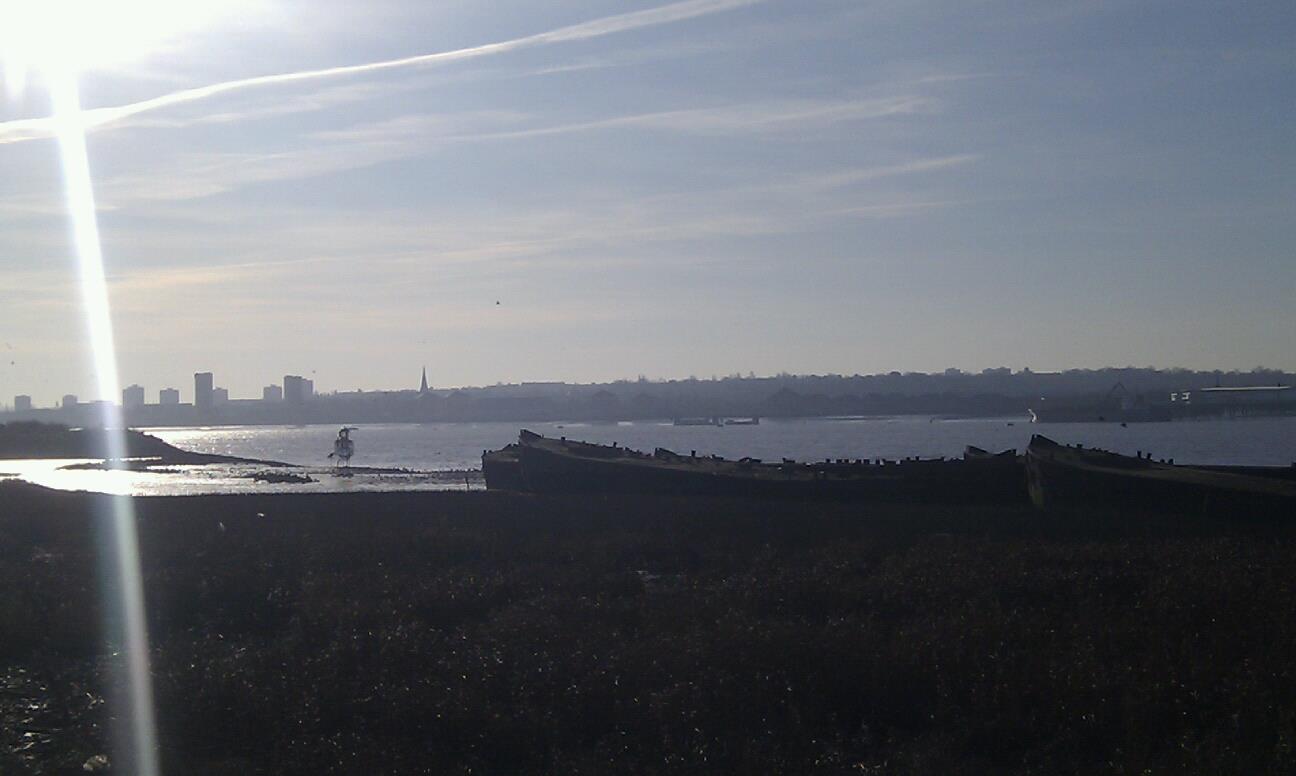 TheLondonLoop: London Loop-Purfleet to Rainham 16th January 2012