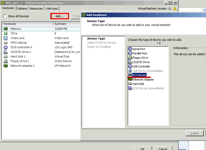 Working for better server: 如何在VMware開啟GPU passthrough給VM用