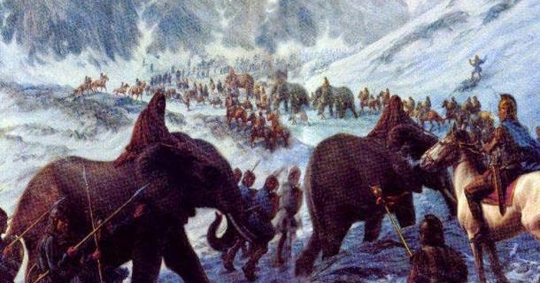 Veterano de Cannas: Los elefantes de Anibal