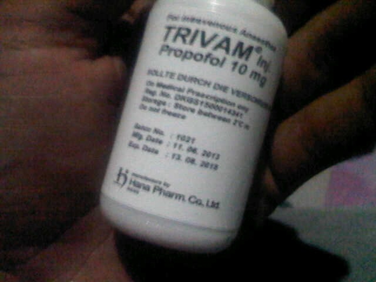 Jual Obat Tidur: Obat Bius Trivam Propofol