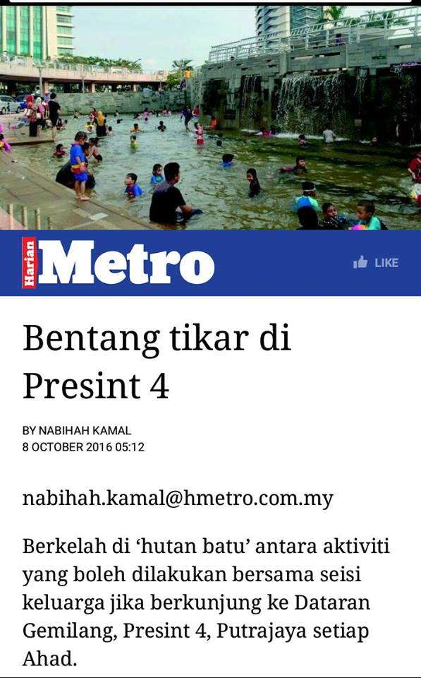 marina inn: BENTANG TIKAR PRESINT 4 PUTRAJAYA