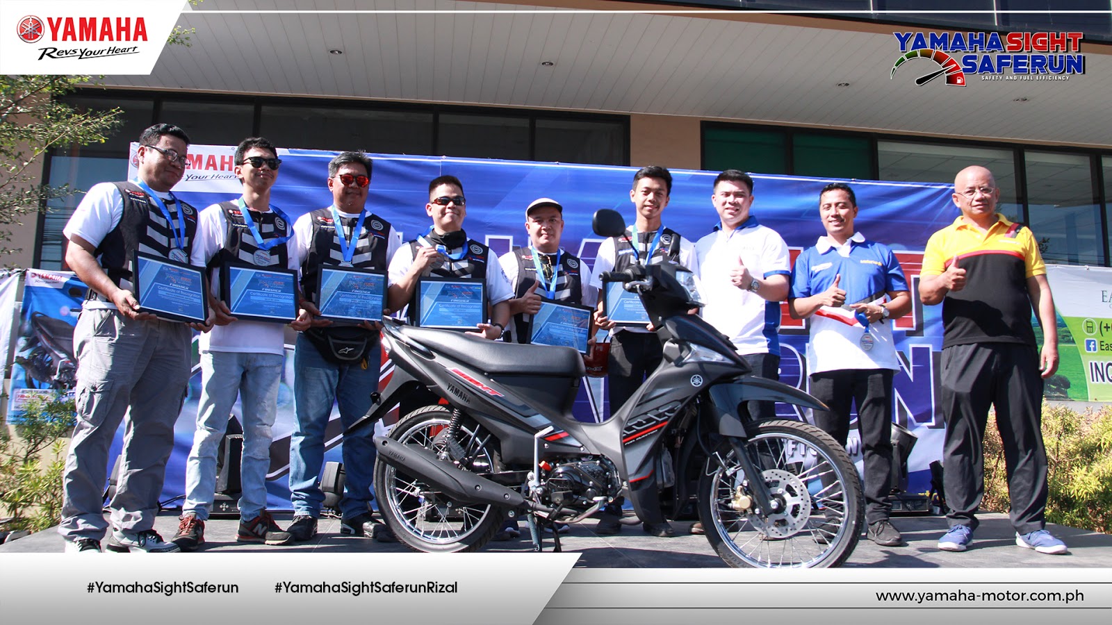 MotoPH.com : YAMAHA SIGHT WITH ITS REIGNING PERFORMANCE IN RIZAL