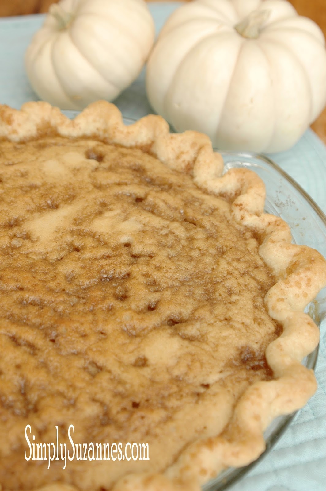 Simply Suzanne's AT HOME: snickerdoodle pie