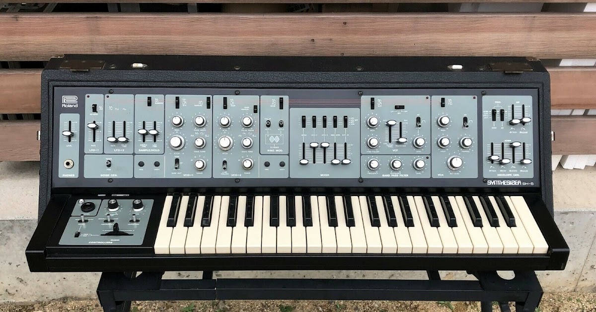 MATRIXSYNTH: Roland SH-5 monophonic synthesizer serviced