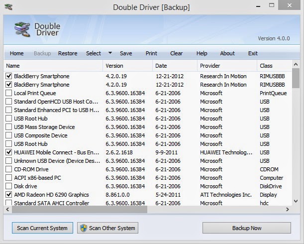 Backup Driver Dengan Double Driver Portable