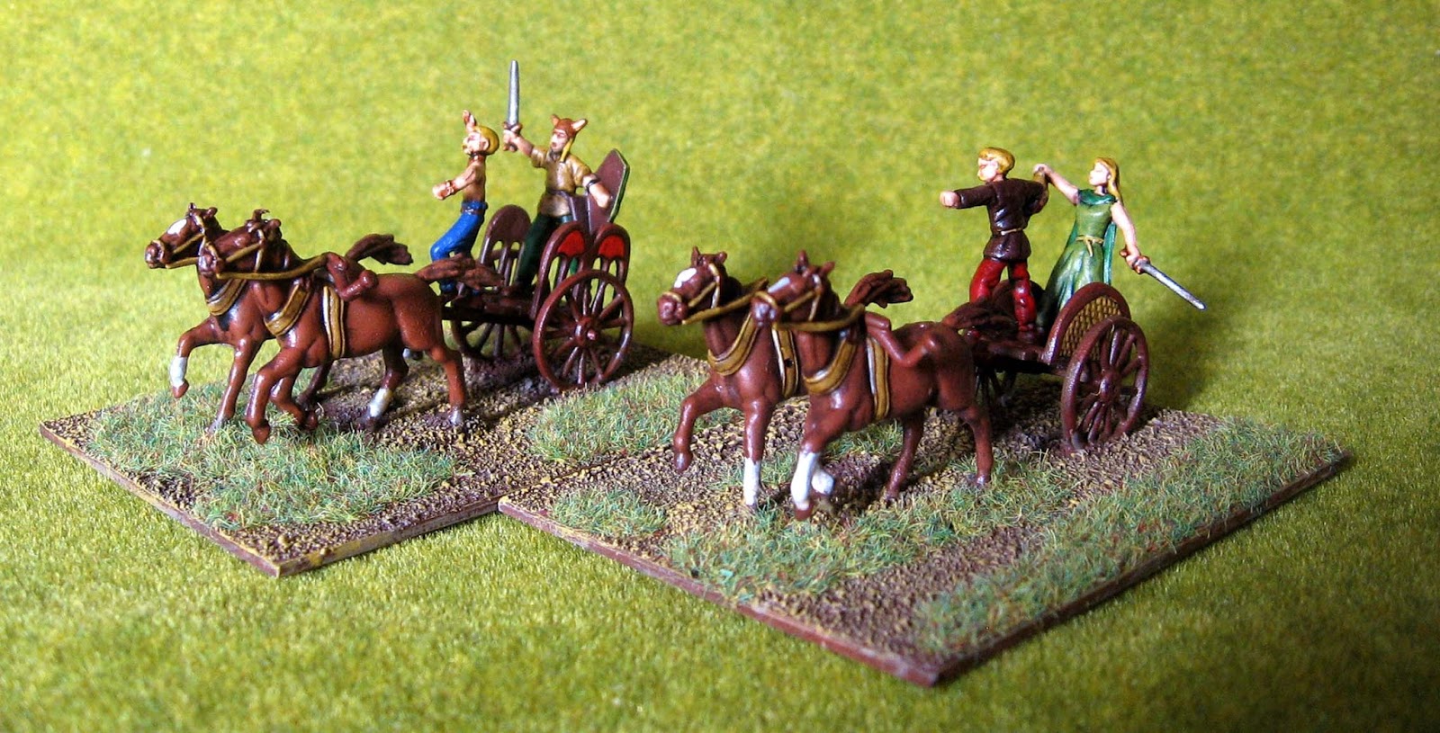 The Owl Bear's Lair: Gallic chieftains on war chariots/Capi Galli su ...