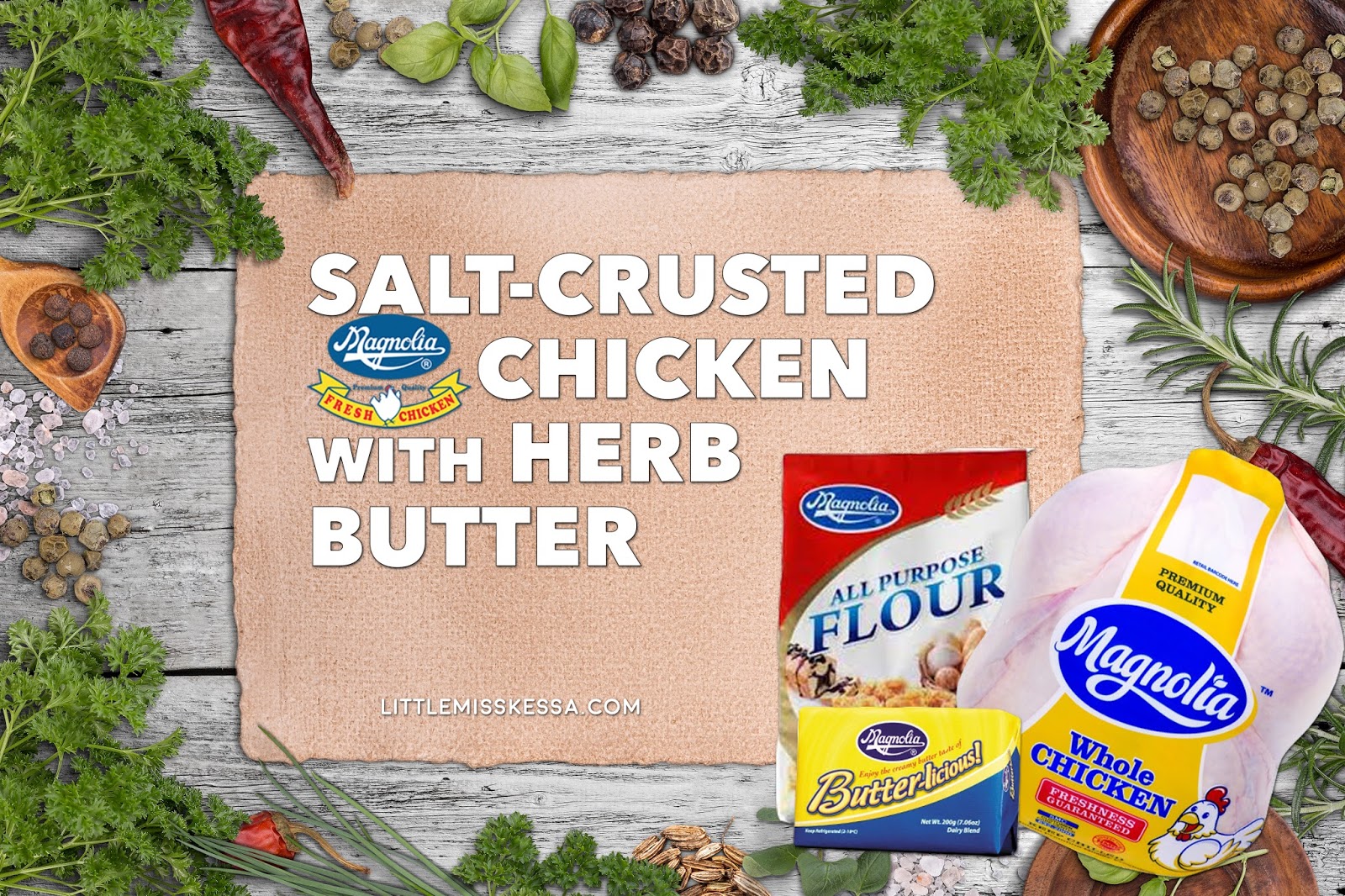 KT COOKS: SALT-CRUSTED CHICKEN WITH HERB BUTTER - A Day In The Life Of ...