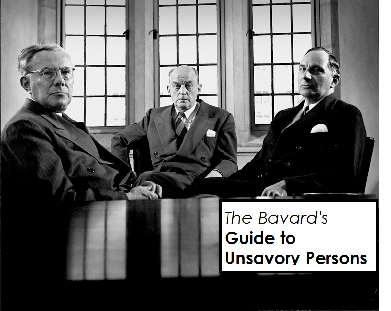 The Bavard: The Bavard's Guide to Unsavory Persons: Volume 1 ...