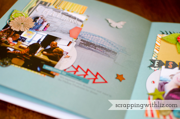 Quick 20 Page Album: Review & Tips / Scrapping with Liz