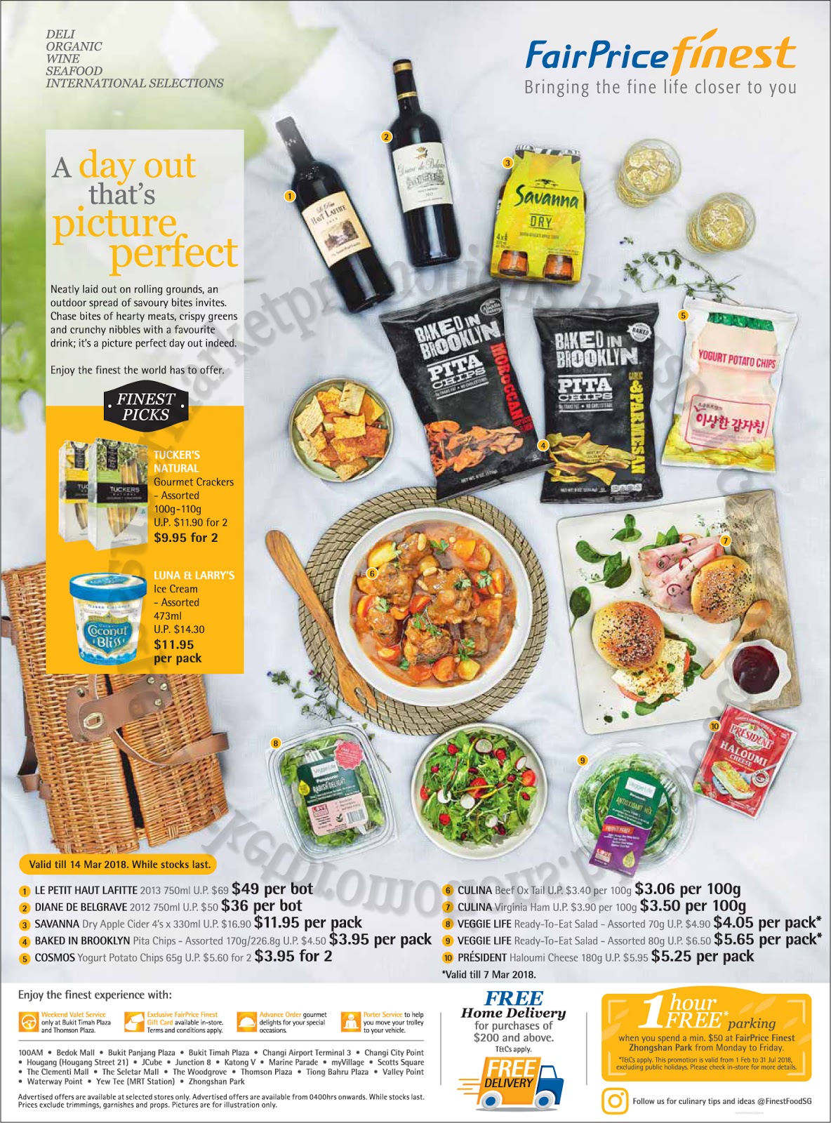 NTUC FairPrice Finest Promotions 01 - 14 March 2018 ~ Supermarket ...