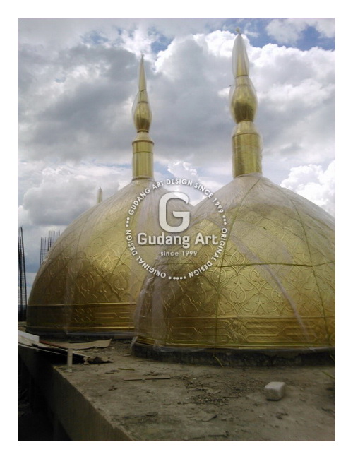 Kubah Masjid – Ornamen Kubah Masjid Kuningan | Gudang Art Design