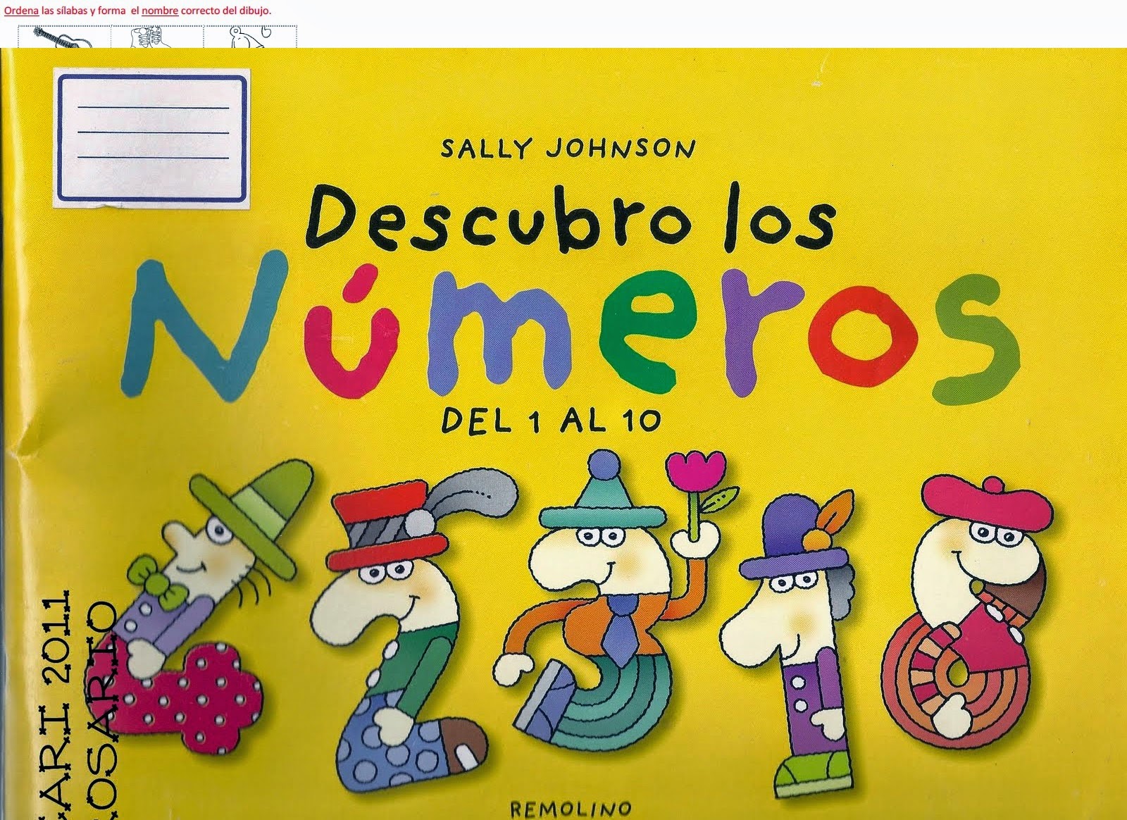 MATERIALES COMPARTIDOS: DESCUBRO LOS NUMEROS 1 AL 10