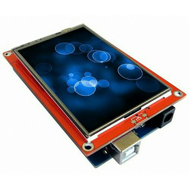 Jilid 1 : LCD TFT Module 2,4" 320x240 pixel Arduino Uno Shield