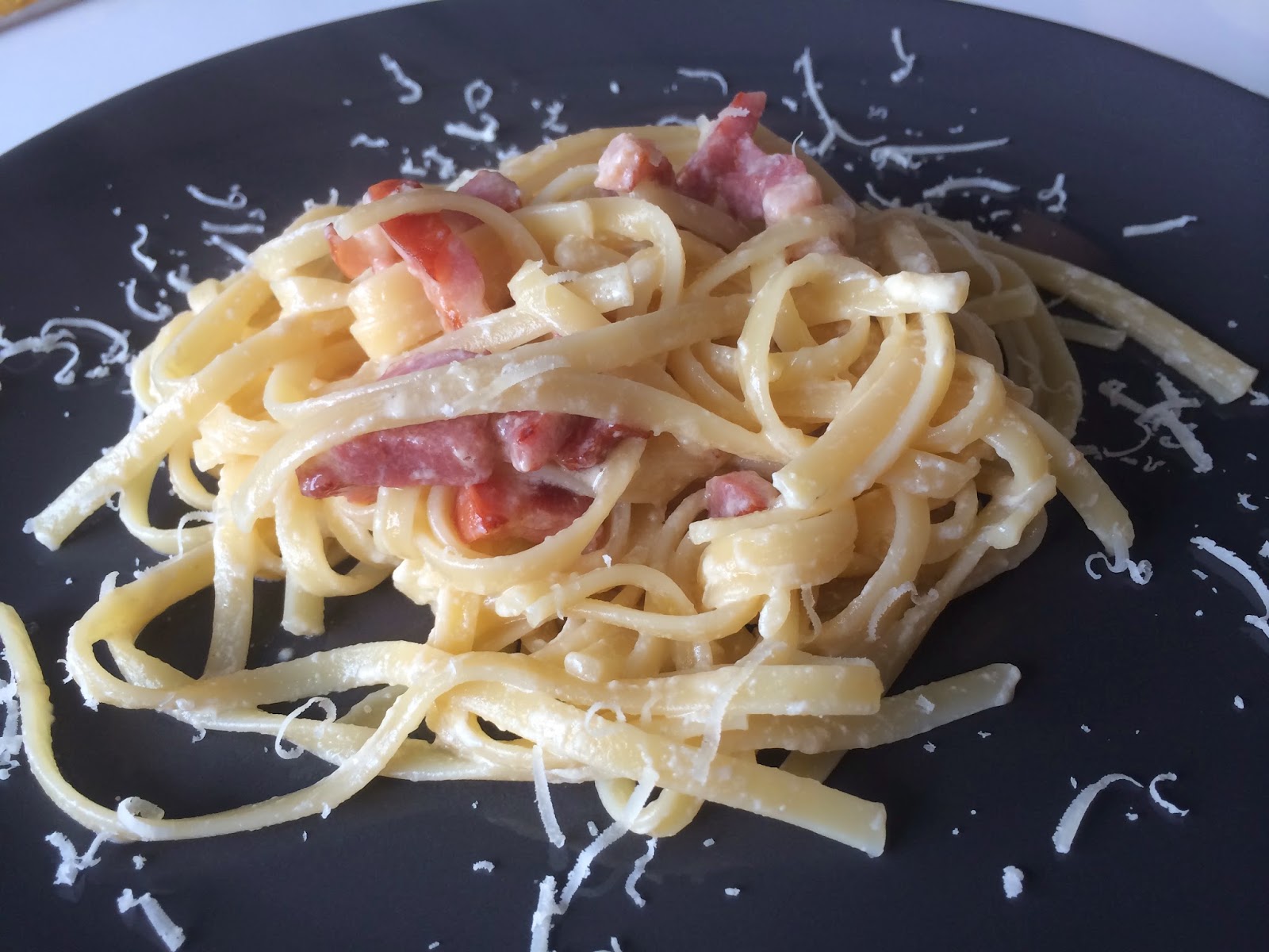 Oregano and Vanilla: BAVETTE ALLA CARBONARA