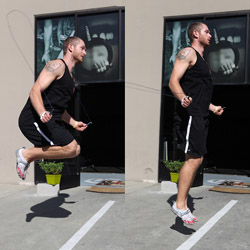 The Rockzone: 11-09-28: Jump rope and overhead squats