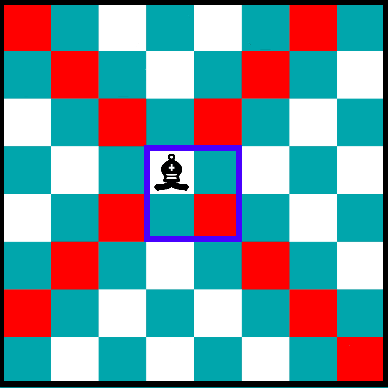 Resolving Mathematical Puzzle On Chess Board