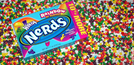 Dulces del Mundo: EU: Nerds Willy Wonka