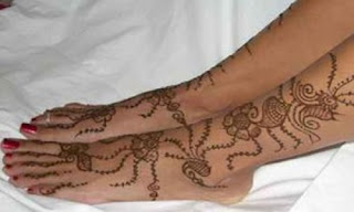 Pakistani Feet Mehndi Design ~ beautyway2life