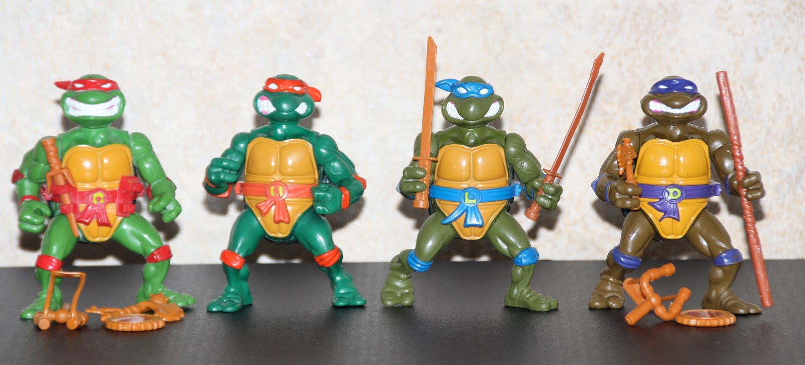 my teenage mutant ninja turtles figures collection