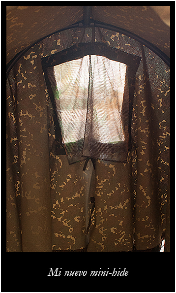 MANERAS DE MIRAR: Mi nuevo mini-hide