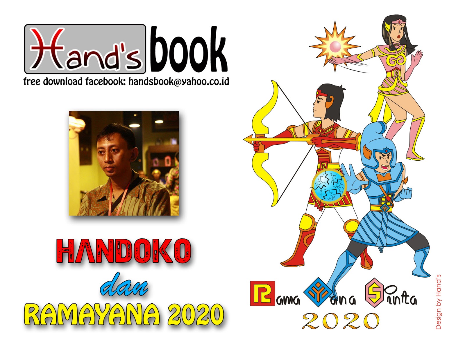 Cak Handoko Ludruk: HAND'S BOOK handoko mengarang RAMAYANA 2020