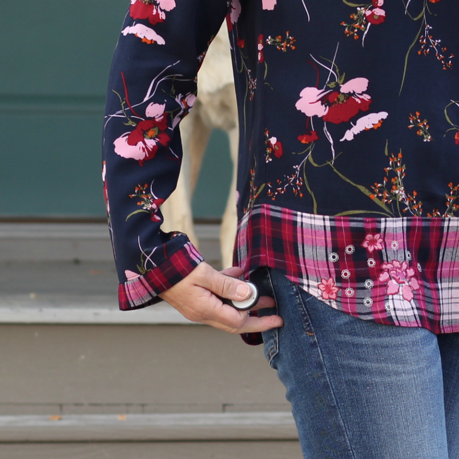 Girls in the Garden: Simplicity 8454 with Embroidery Details on Pfaff ...