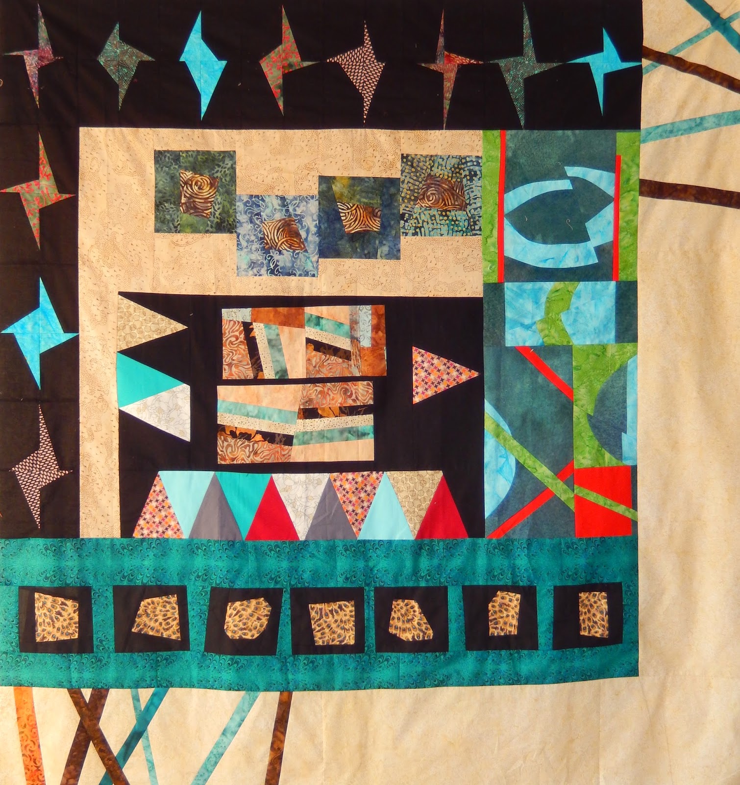 Quilting Mod : Round Robin - Paula's Quilt