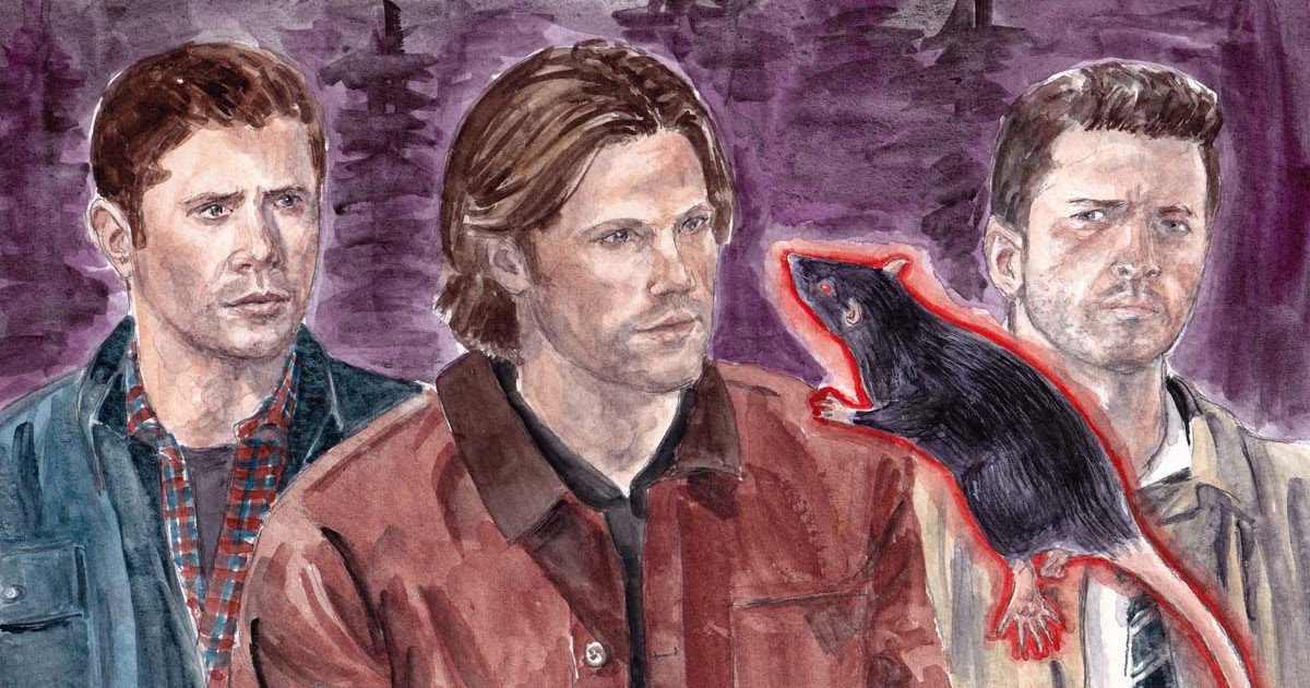 The Art of The Illustrated Rat: Supernatural: The Demon Rat