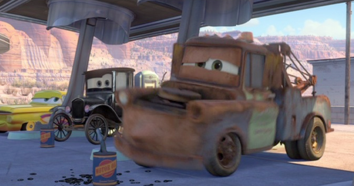 Dan the Pixar Fan: Cars: Mater with Oil Can