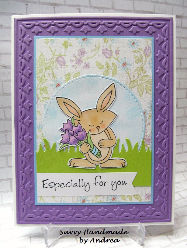 Savvy Handmade Cards: Spring Bunny Card