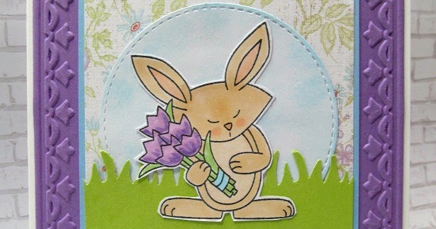 Savvy Handmade Cards: Spring Bunny Card