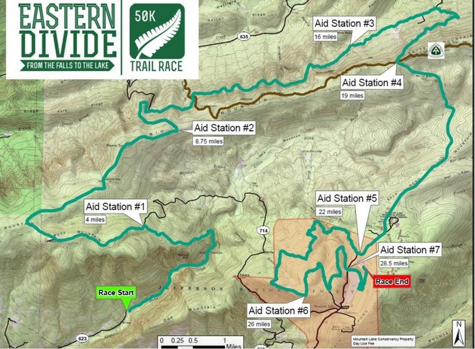 Zero Drop Runner: The 2016 Eastern Divide Ultra 50k