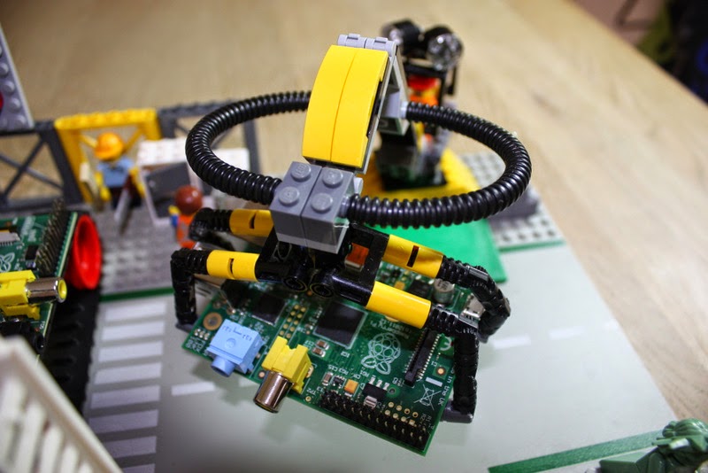 Easily Distracted: The evolution of Raspberry Pi: a Lego scene