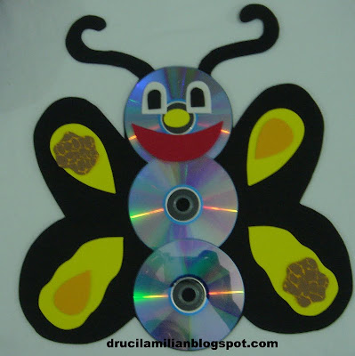 Arteirices da Dru: Reciclagem - Bichinhos em CD