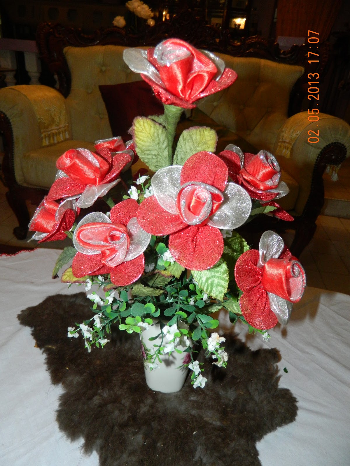 nurin's florist: GUBAHAN BUNGA (HIASAN DALAM RUMAH)