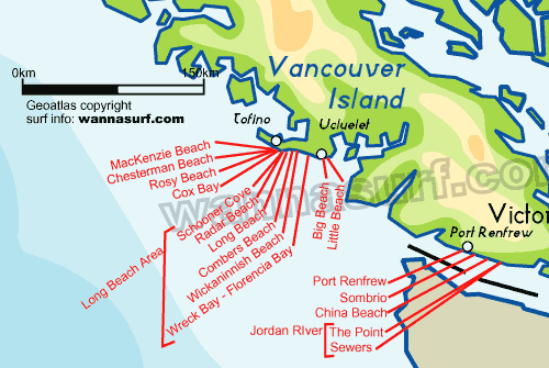 hiya wa howa aswat: Canada Surf Spots