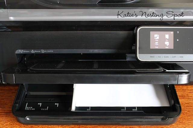 Katie's Nesting Spot: Product Review: Staples HP Officejet 7500A Wide ...