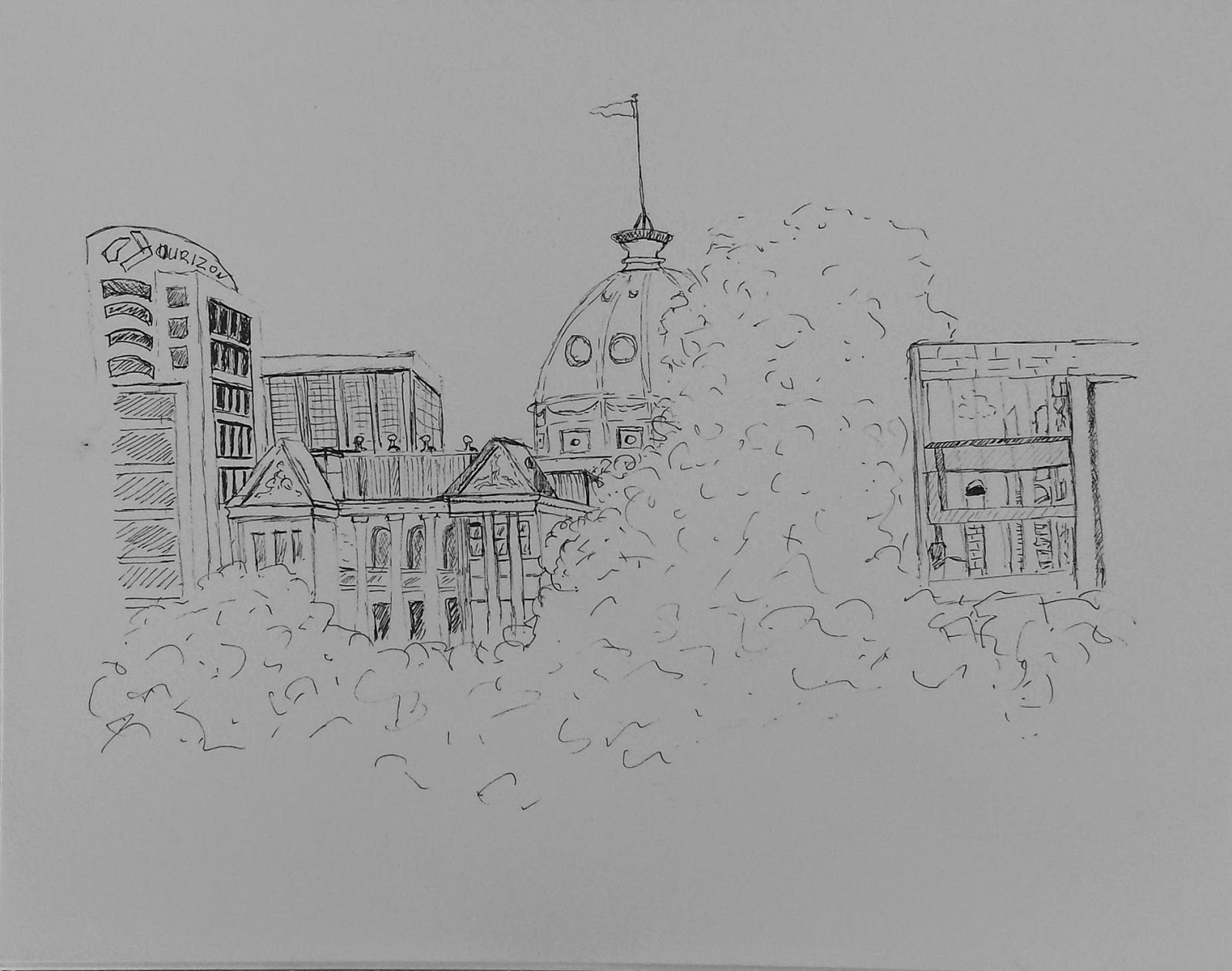 Urban Sketchers Australia: Sketching at Captain Burke Park, Brisbane ...