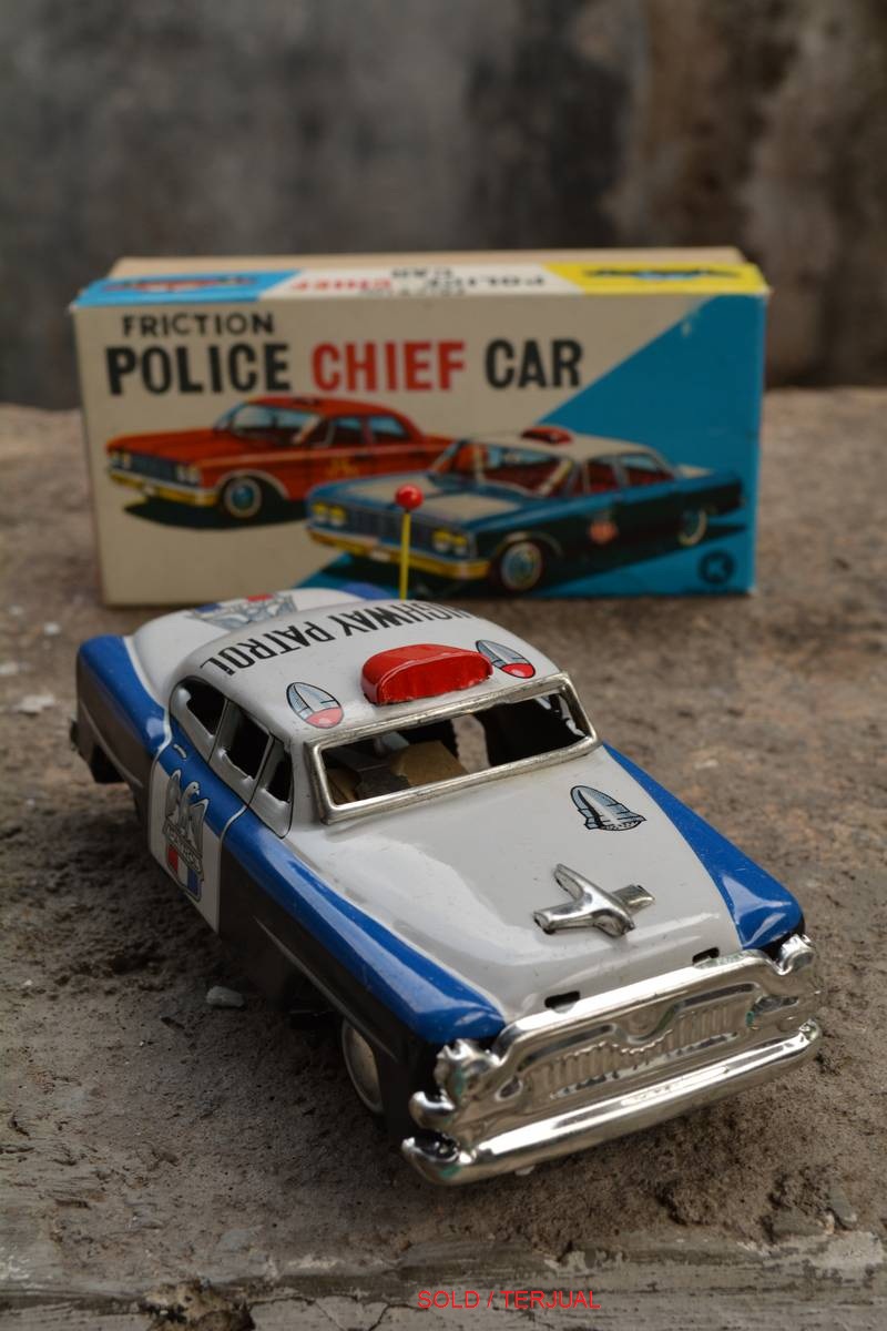 Antik Curio Reklame Lama Vintage & Retro Djojosoepoko: Tin Toy "Police ...