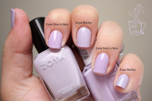 Mommy Does Her Nails: Zoya Marley and Essie Nice and Nice... Face-off