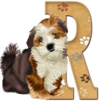 Alfabeto con lindo perrito. - Oh my Alfabetos!