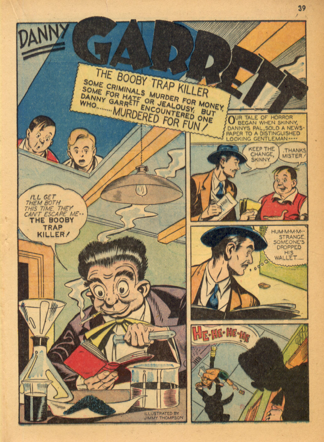 Four-Color Shadows: Danny Garrett-Jimmy Thompson-1943